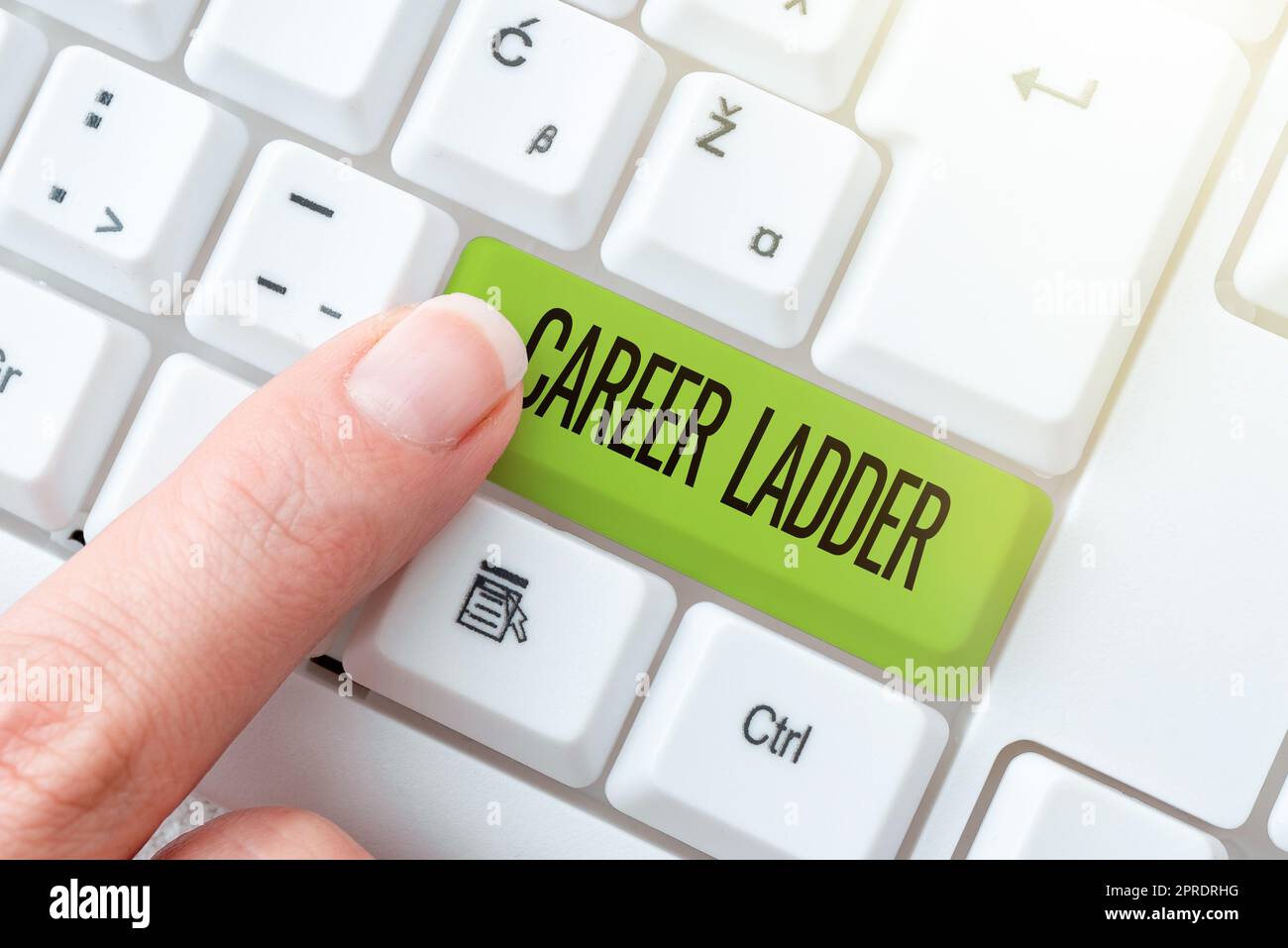 Inspiration showing sign Career Ladder. Business idea Job Promotion ...