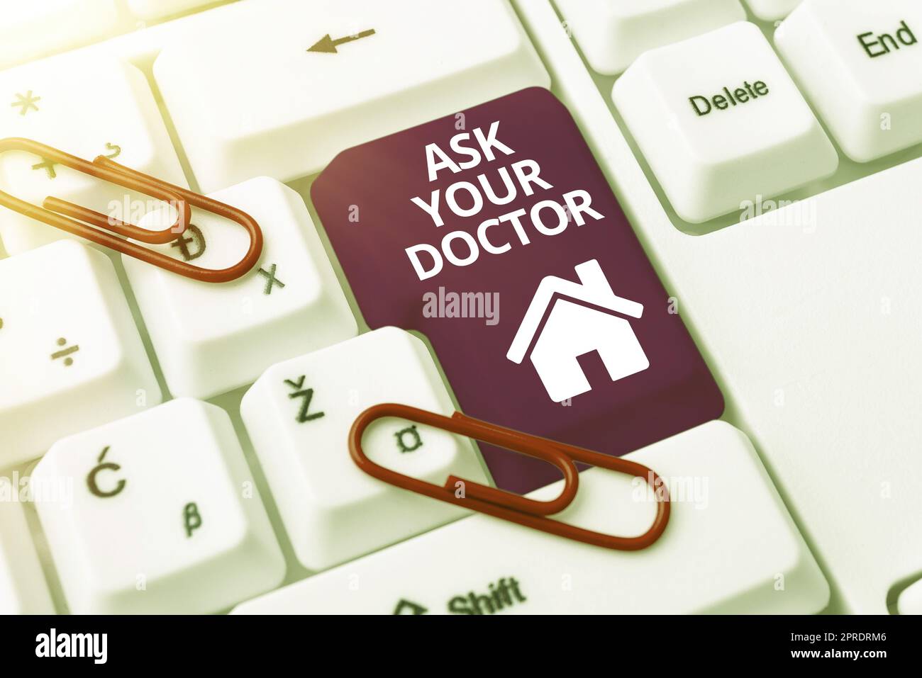 Sign displaying Ask Your Doctor. Concept meaning Consultation to ...