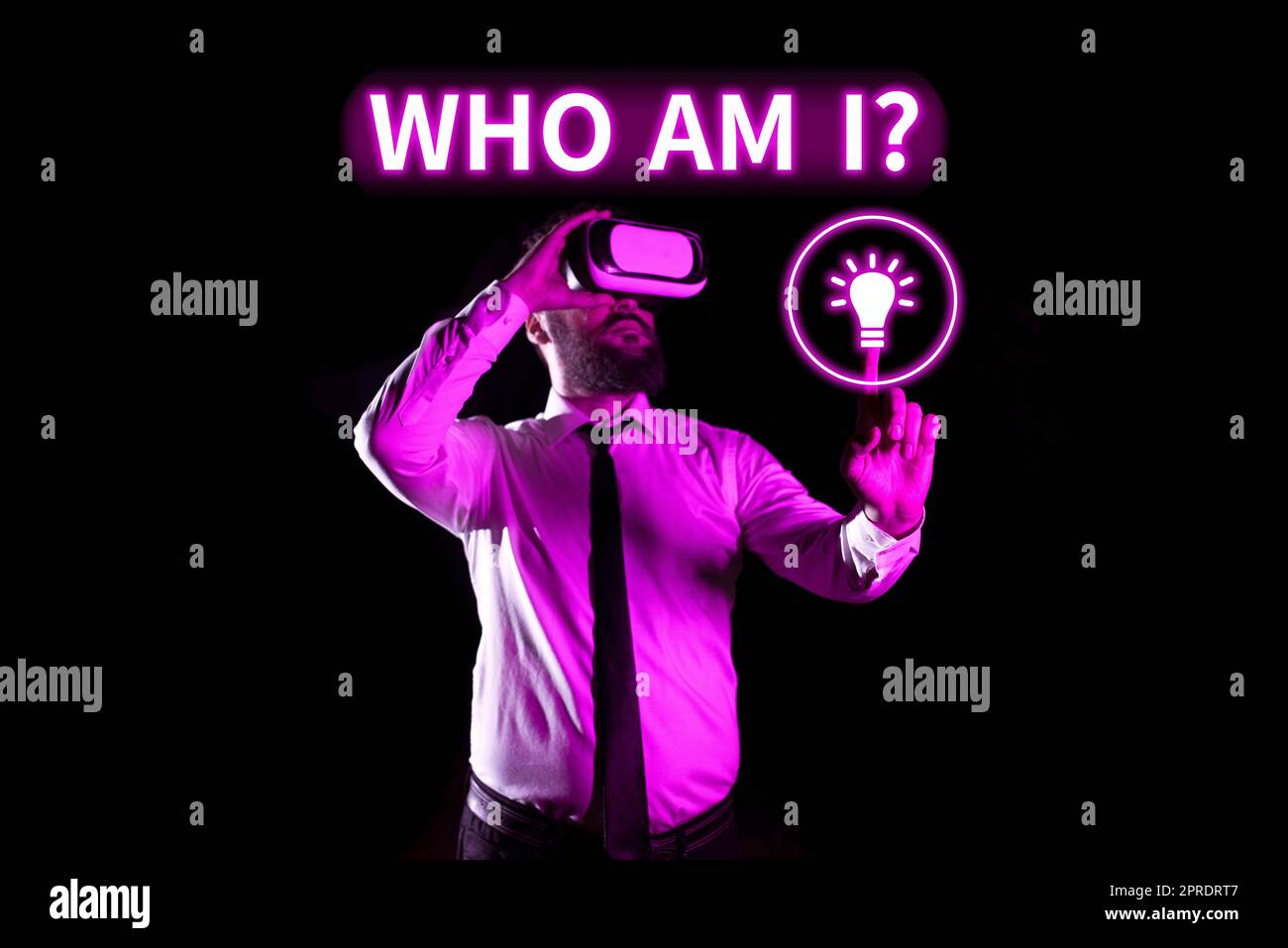 Text sign showing Who Am I. Business approach Introduce Identify ...