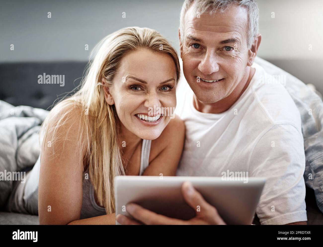 Mature woman in bed with young man hi-res stock photography and images ...