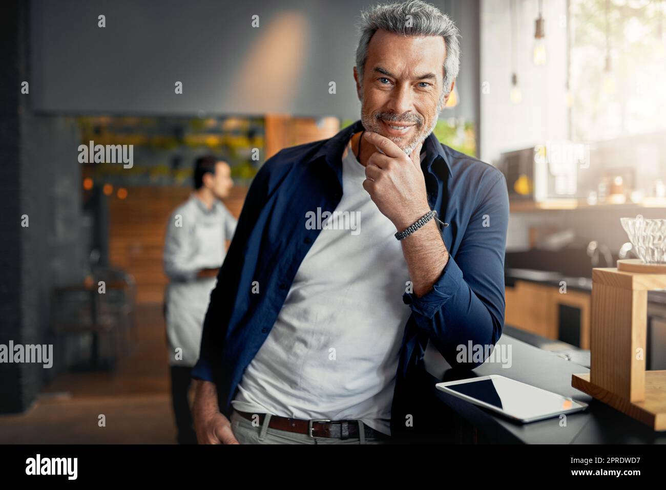 Running a business takes a lot of thought. Cropped portrait of a ...