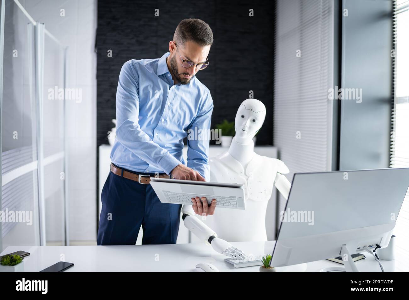 Ai colleague hi-res stock photography and images - Alamy
