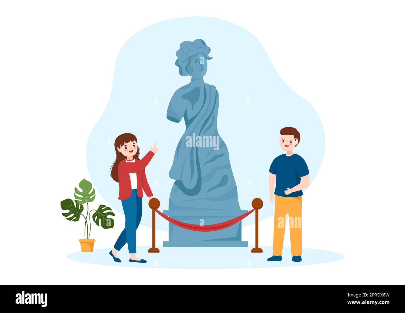 Contemporary Art Abstract Sculptures of Performance Standing in ...