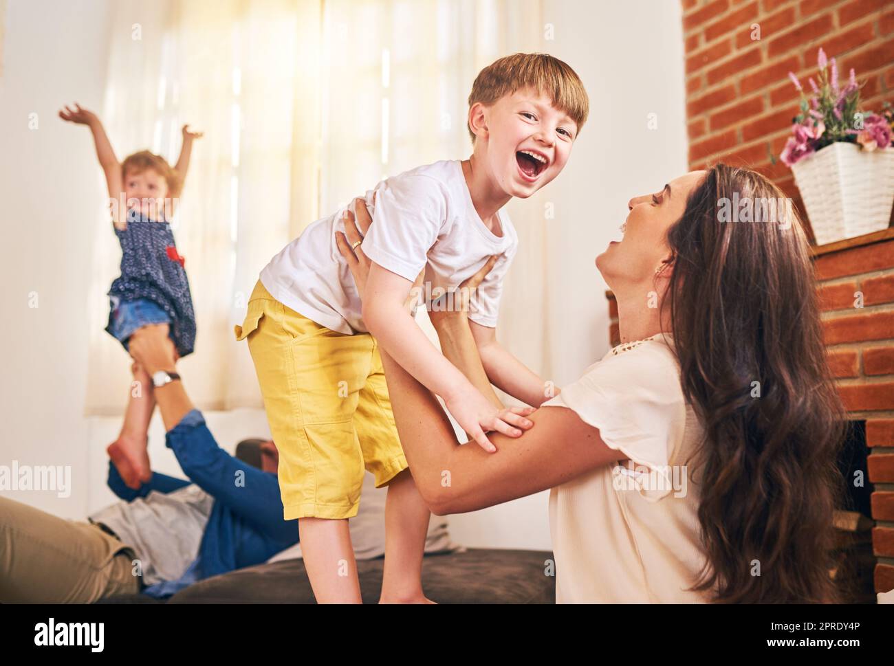 Family, the most important ingredient for a happy home. Portrait of a ...