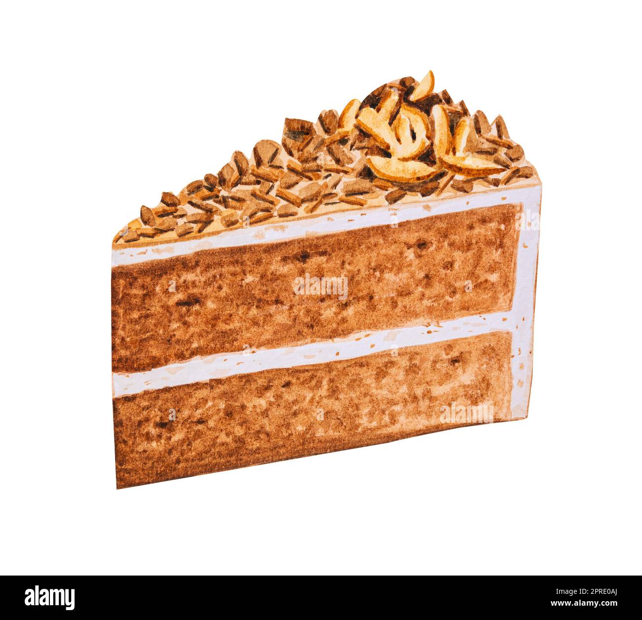 Hand drawn pastry Cut Out Stock Images & Pictures - Alamy