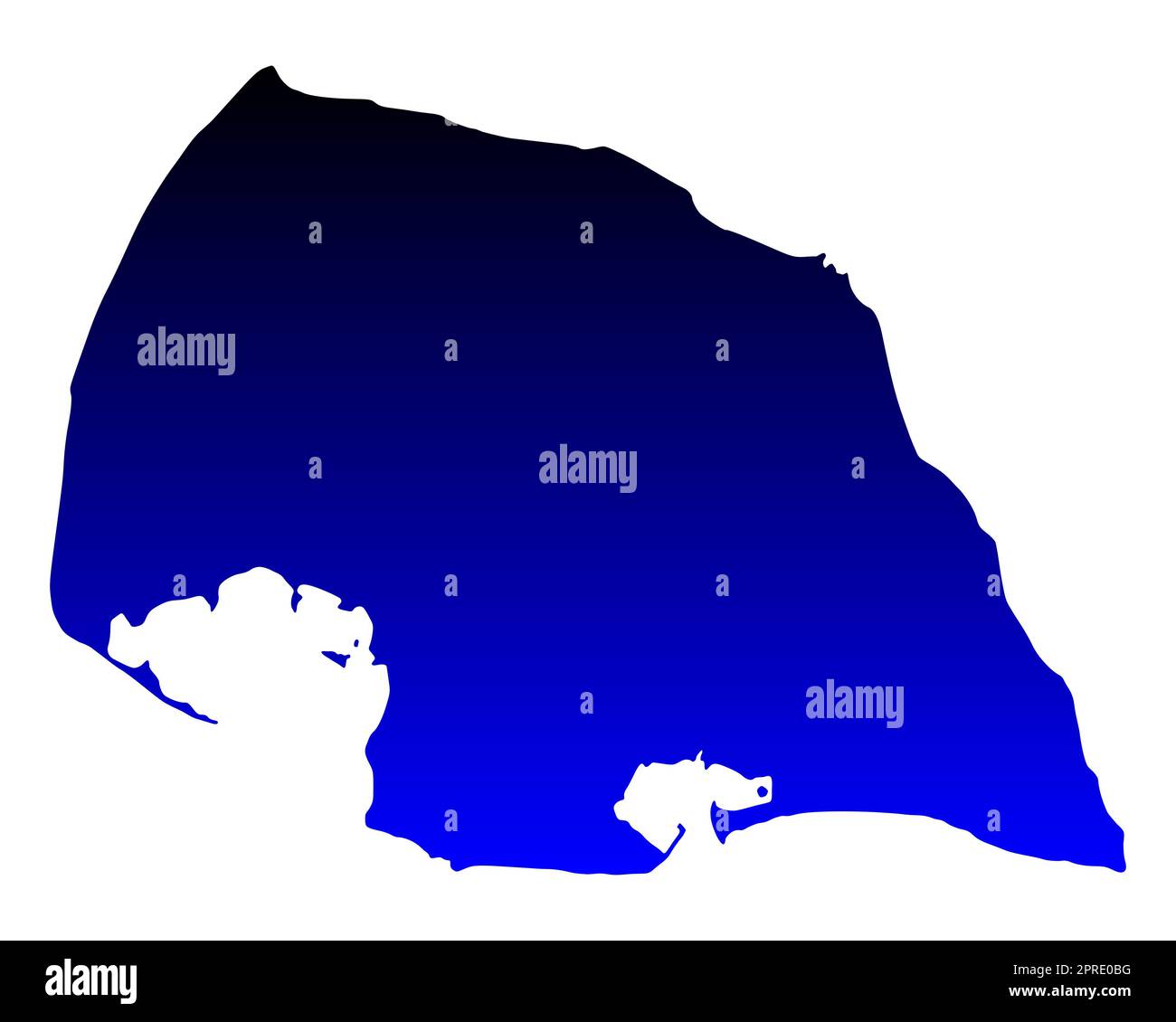 Map of Fehmarn Stock Photo - Alamy