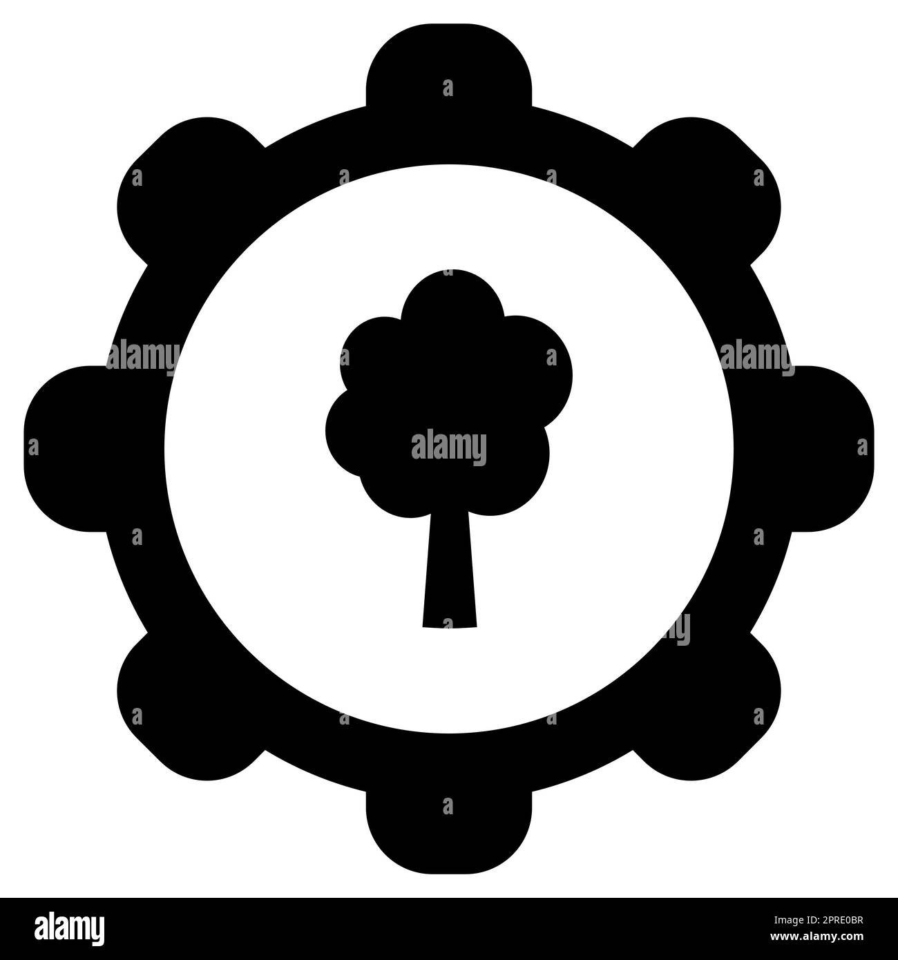 Tree and wheel Stock Photo - Alamy