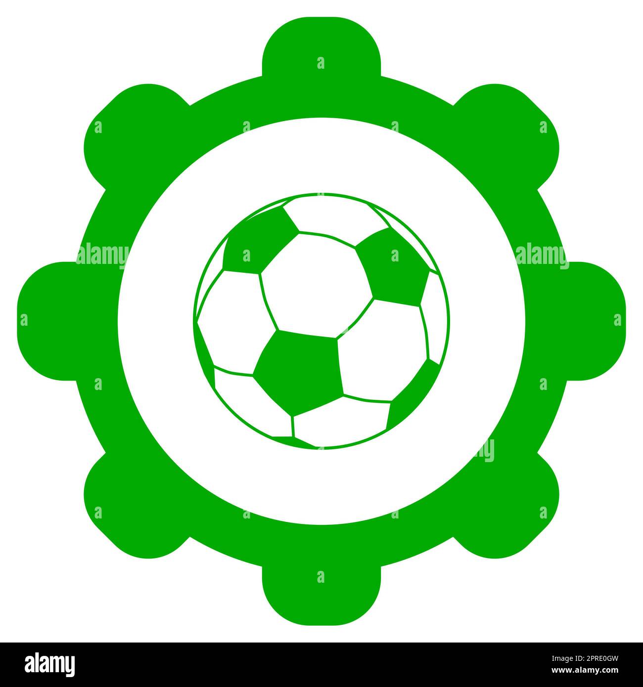 Soccer ball and wheel Stock Photo - Alamy