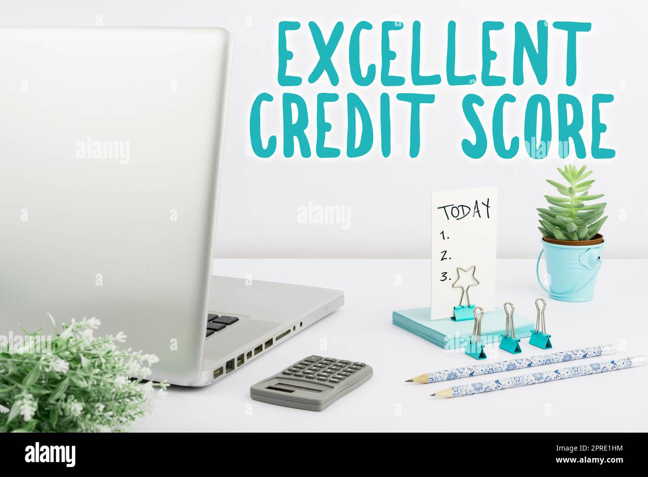 Sign displaying Excellent Credit Score, Word for person s is report of ...