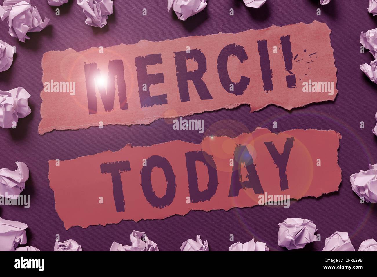 Inspiration showing sign Merci, Business concept thank you in French ...