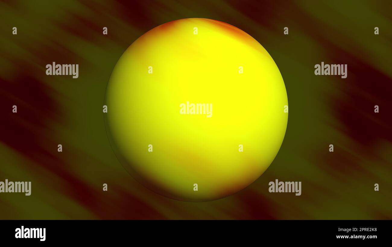 Sphere gold. Computer generated 3d render Stock Photo - Alamy