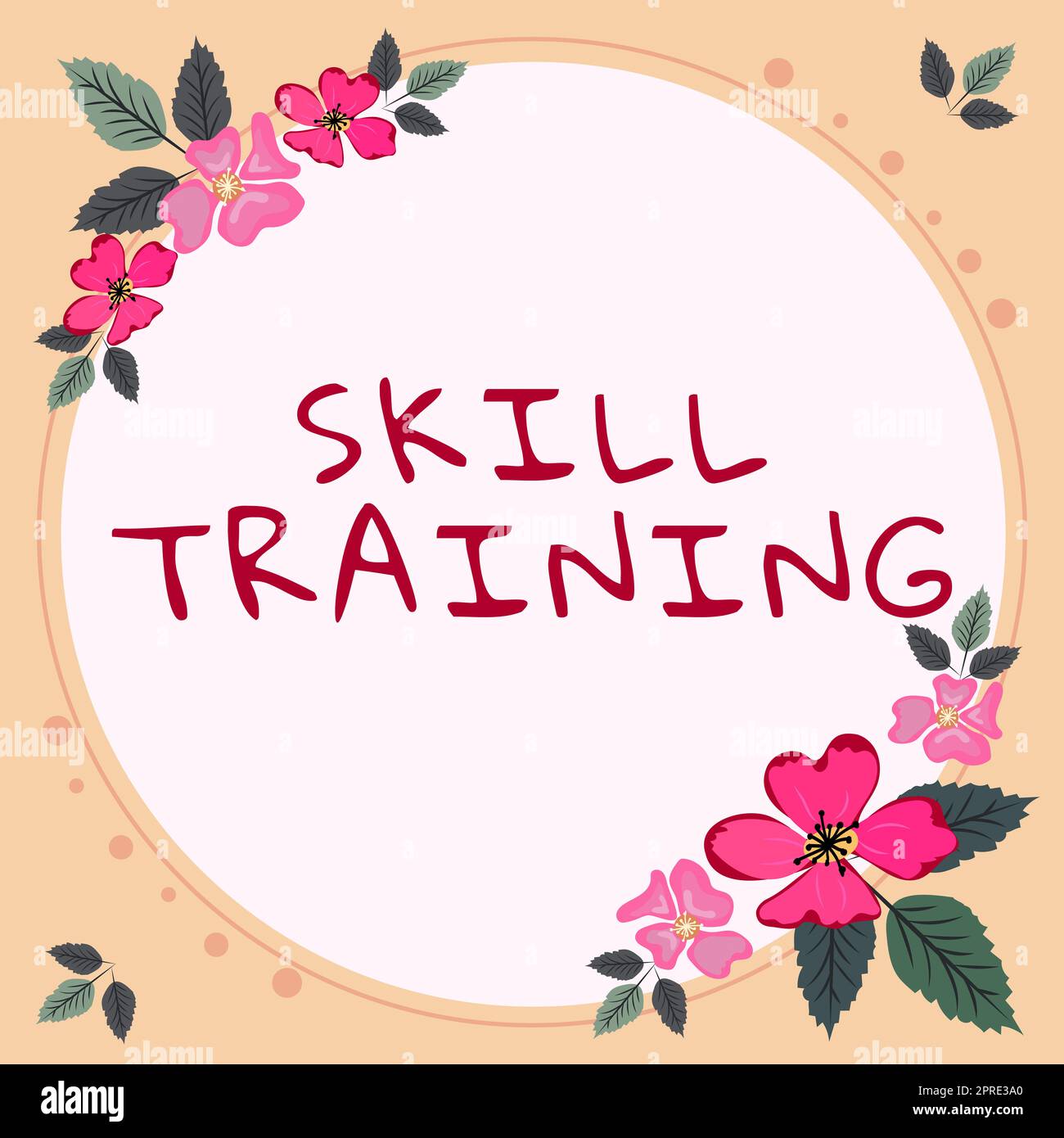 Employee Training And Development Clipart Flower