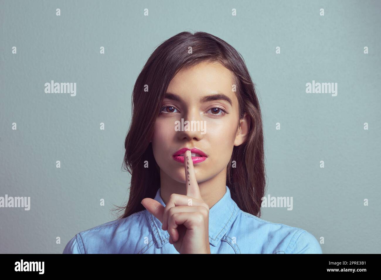 Cosmetics on the finger hi-res stock photography and images - Alamy