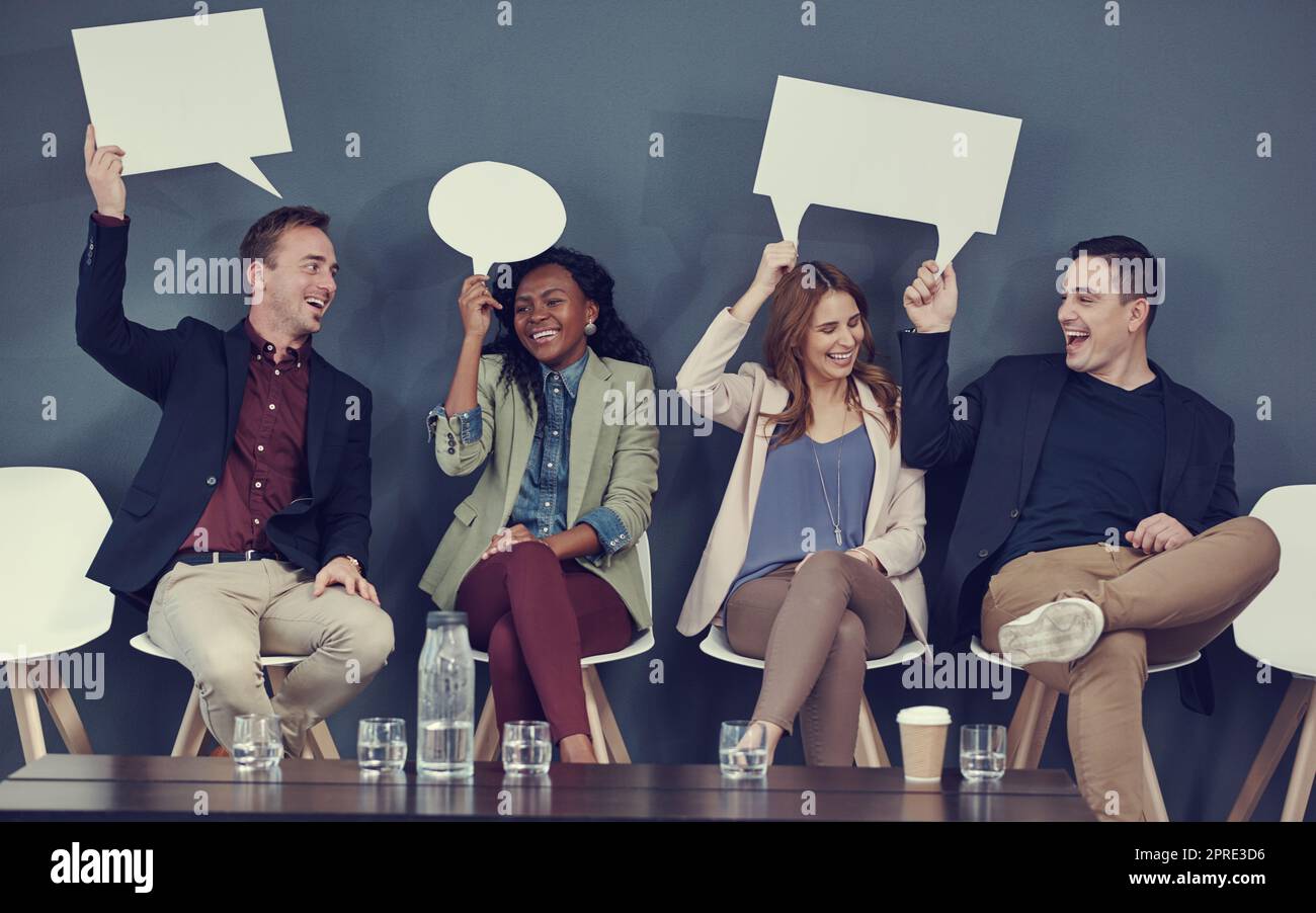 Interview line up hi-res stock photography and images - Alamy