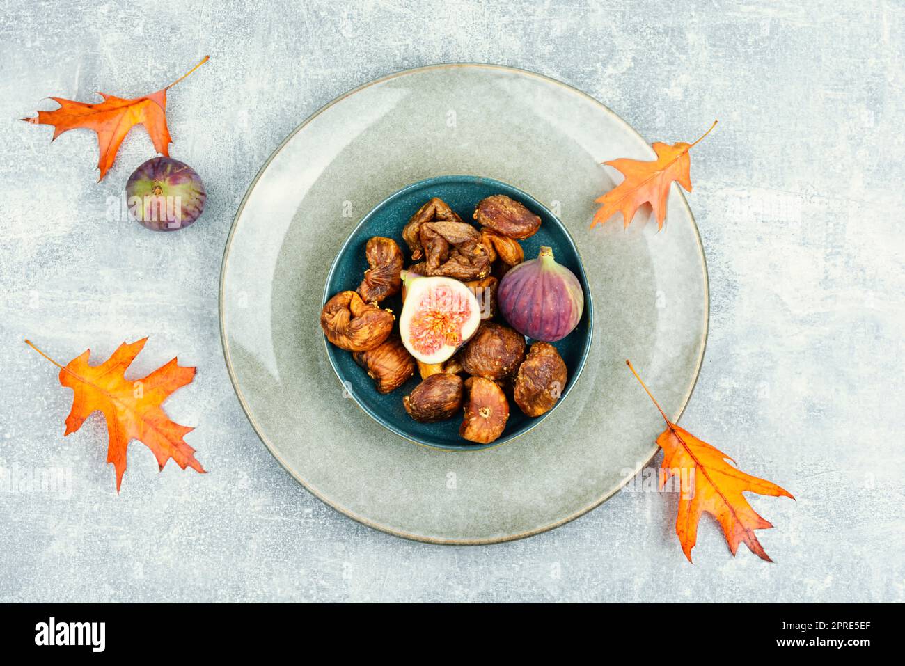 Fig tree fruits, dried figs. Dried fruit Stock Photo - Alamy