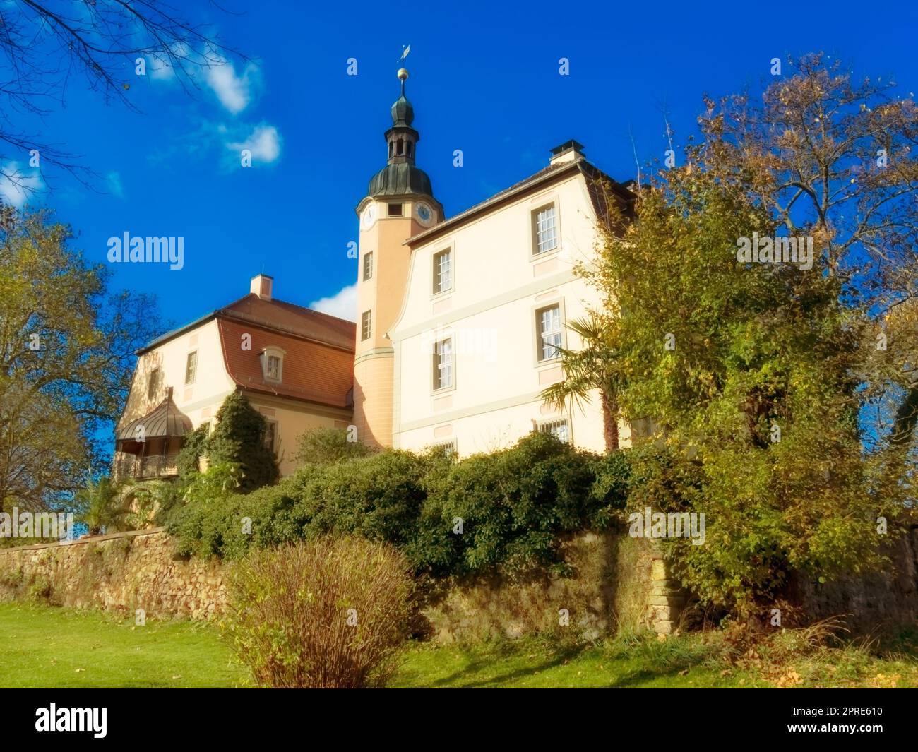 Schloss Machern in the municipality of Machern, district of Leipziger ...