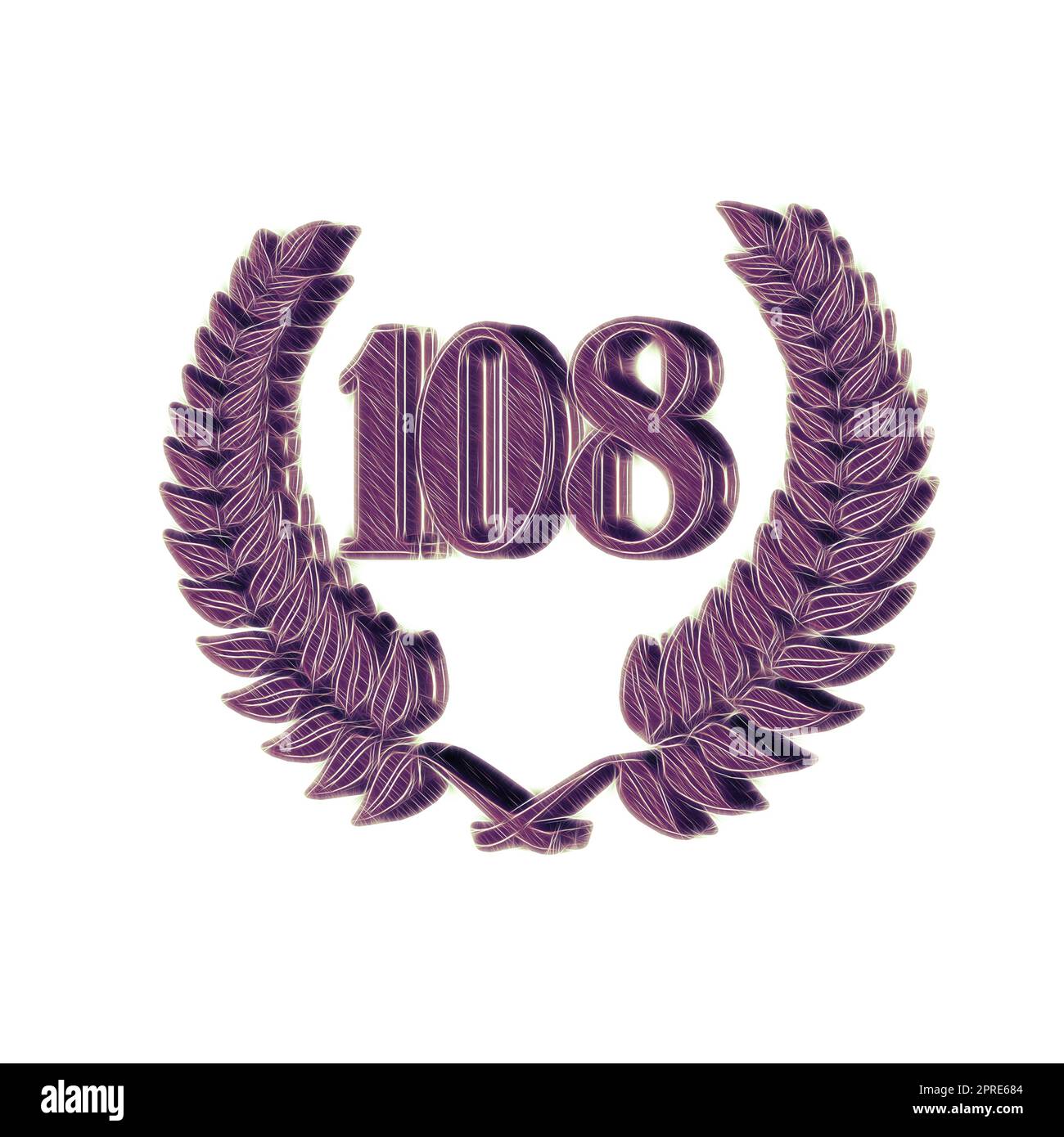 Number 108 cut hi-res stock photography and images - Alamy