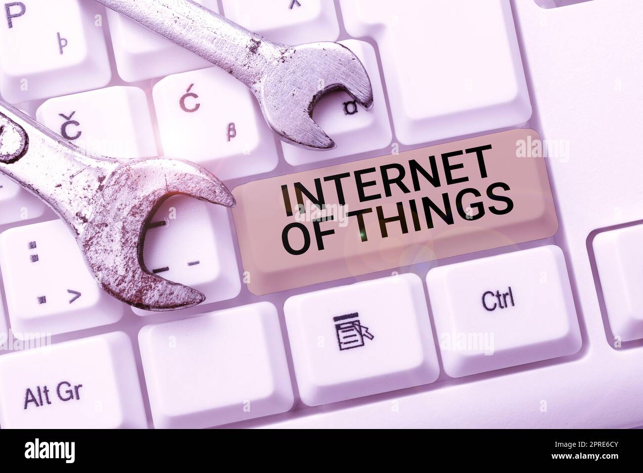 Inspiration showing sign Internet Of Thingsconnection of Devices to the ...