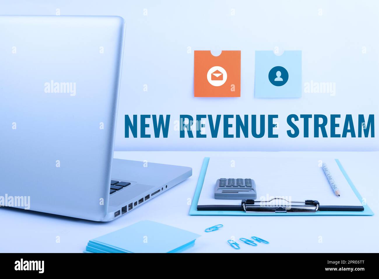 Text showing inspiration New Revenue StreamAdditional Enhanced Source ...