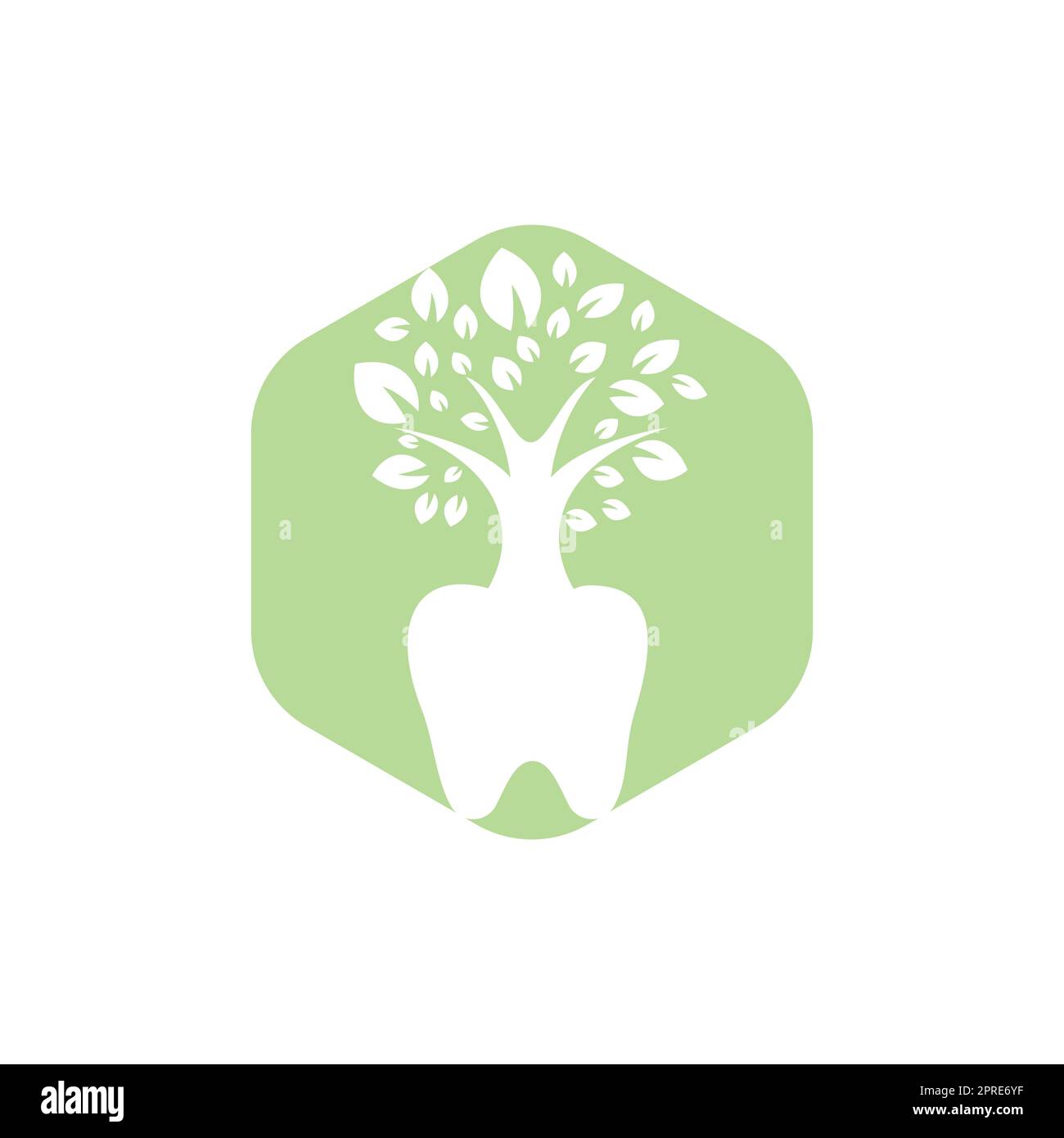 Dental tree vector logo design template. Dental tree vector logo ...