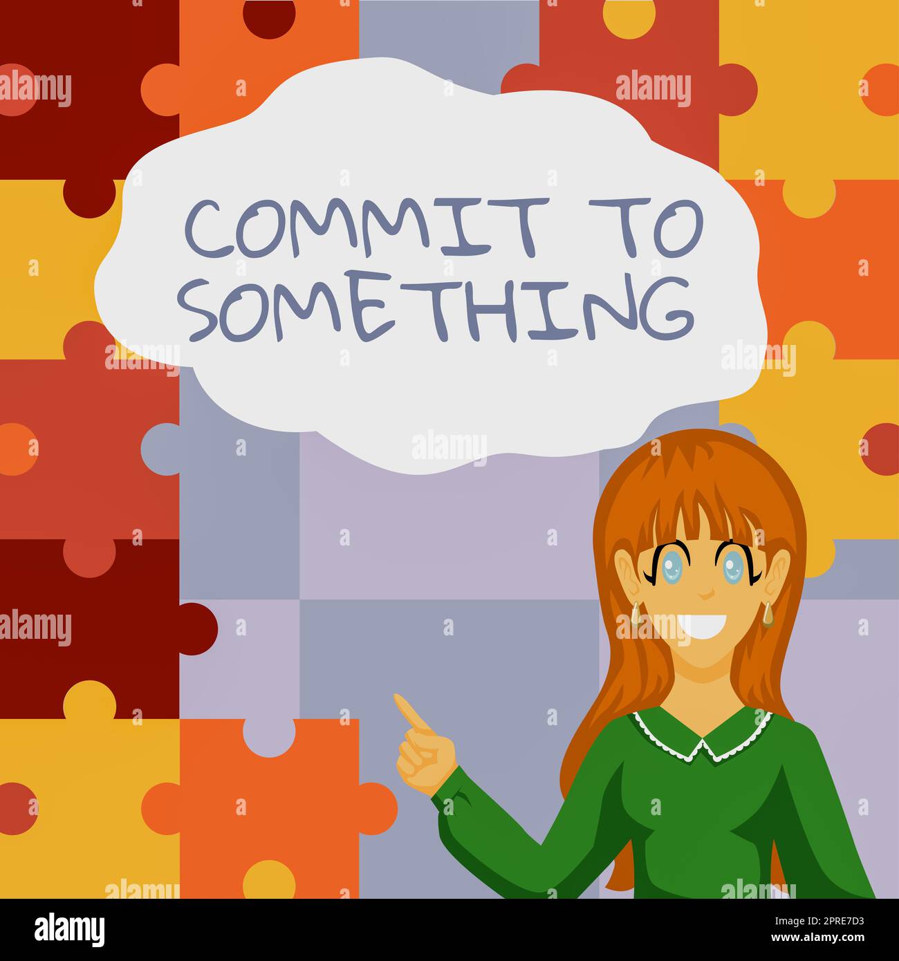 Conceptual display Commit To SomethingTo Live a Life of Purpose with ...