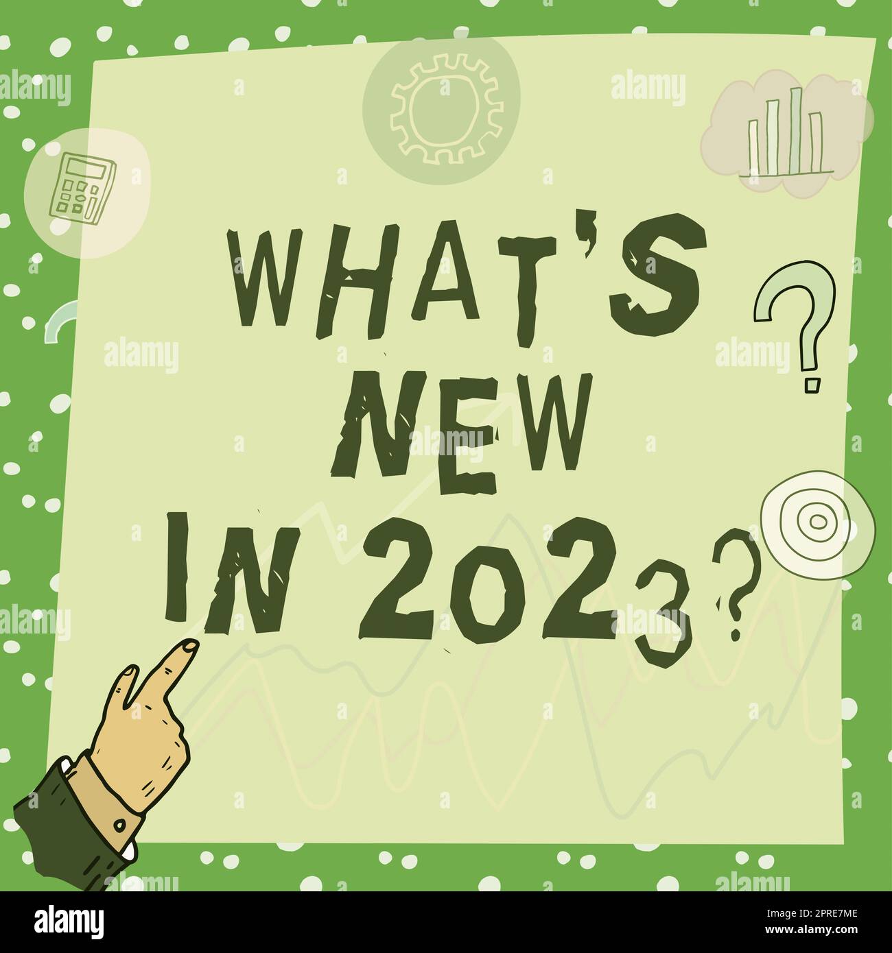 Inspiration showing sign What S Is New In 2023 Question, Concept ...