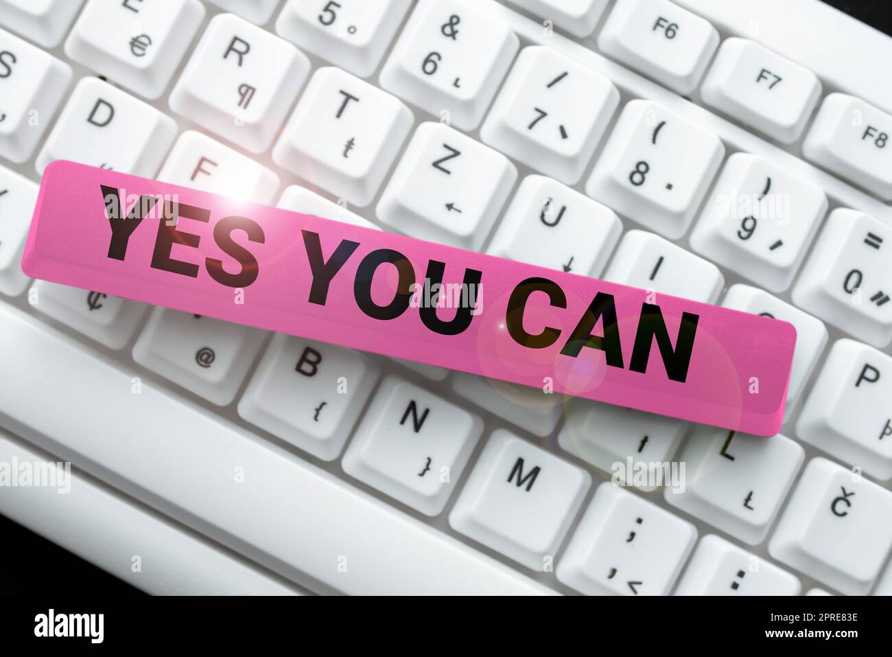 Text sign showing Yes You Can, Conceptual photo Positivity ... Text sign showing Yes You Can, Conceptual photo Positivity ...