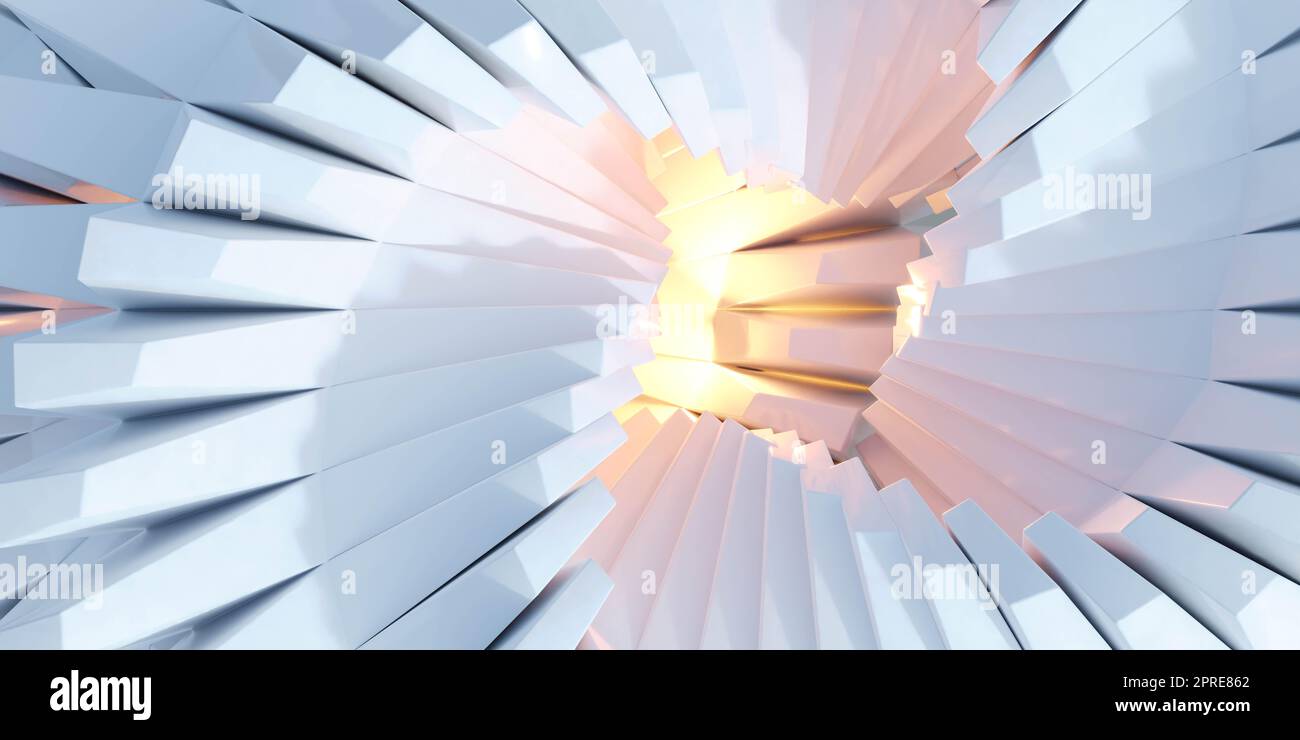 a mirror reflecting a beam of light 3d render illustration Stock Photo ...