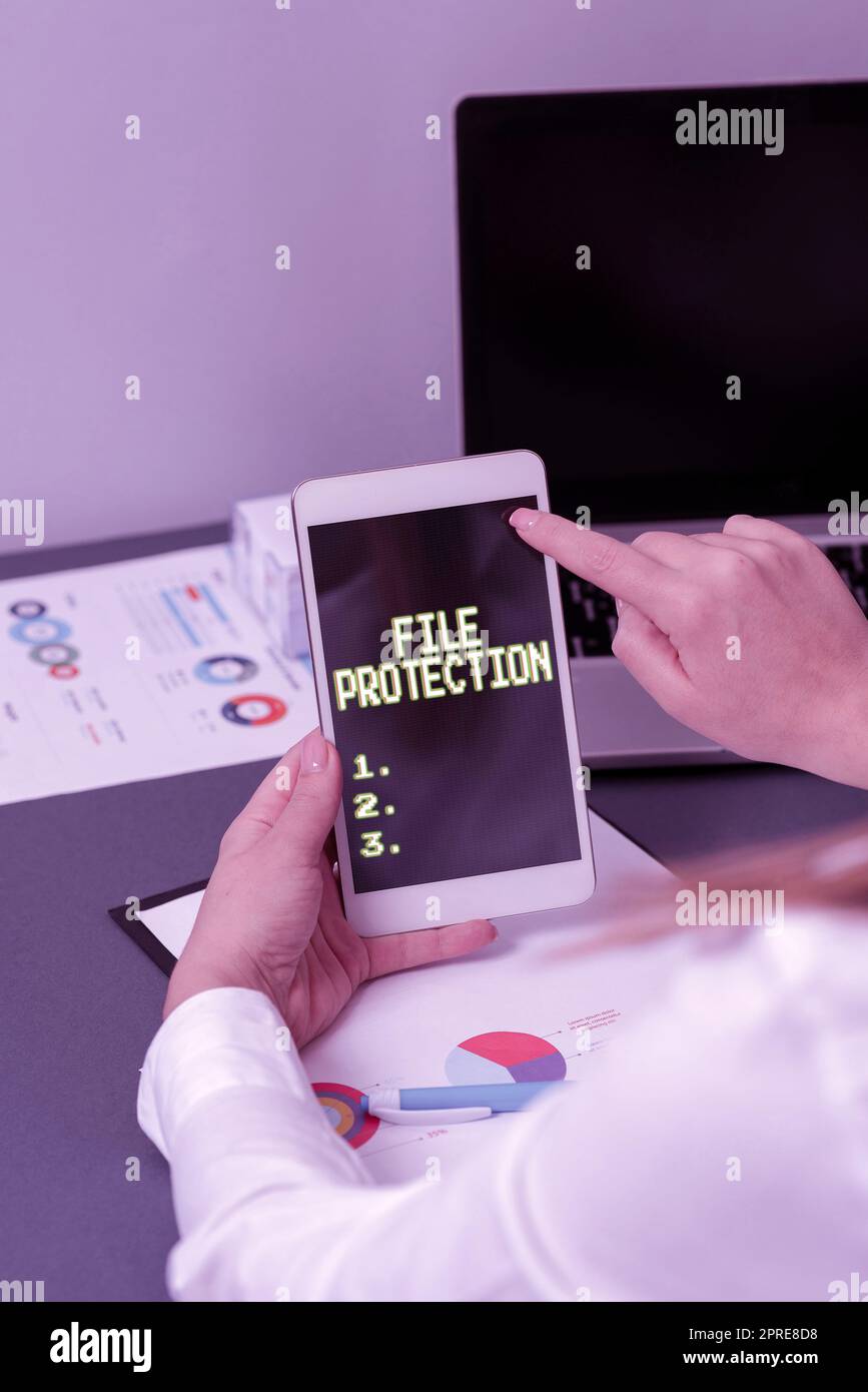 Conceptual caption File ProtectionPreventing accidental erasing of data ...