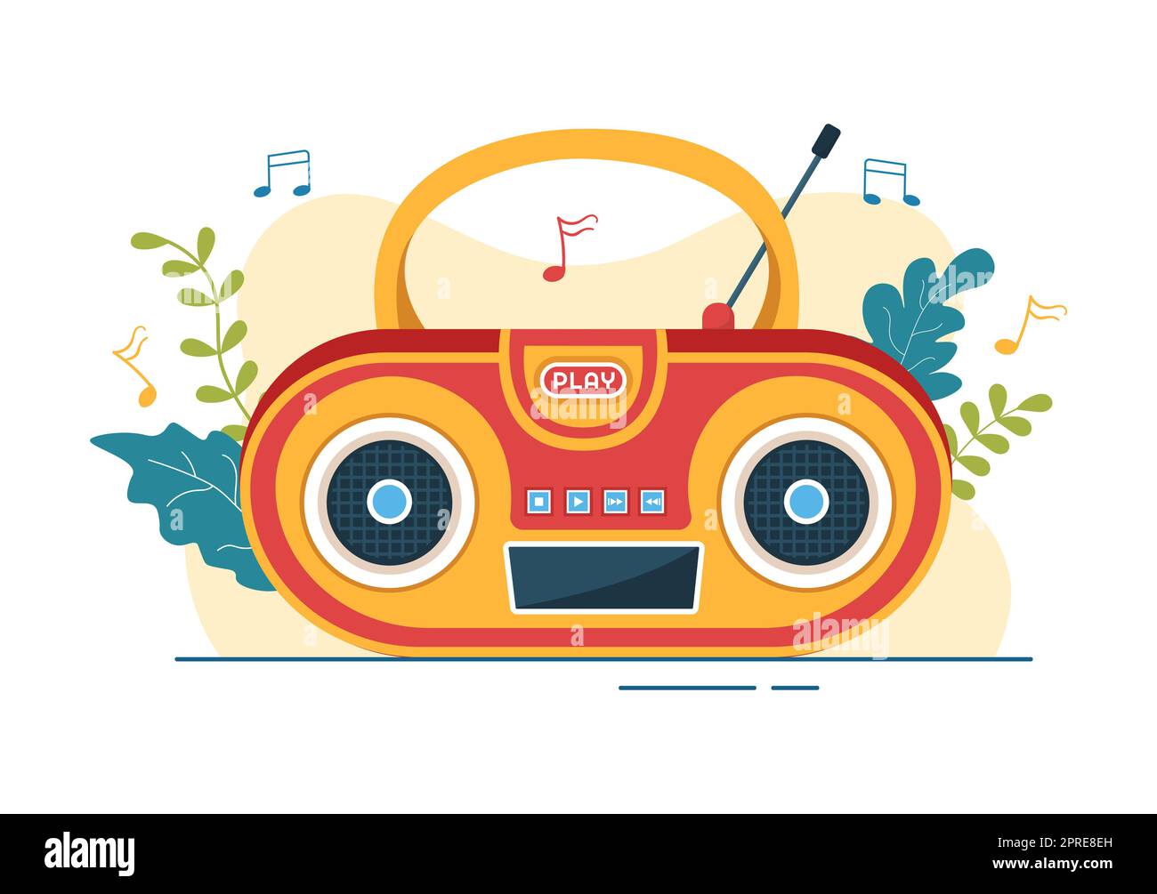 MP3 Player with Headphones, Headset and Phone of Music Listening ...