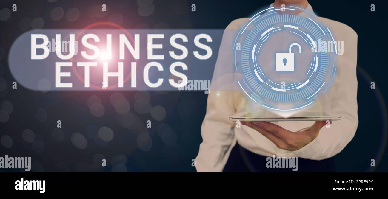 Conceptual caption Business Ethics, Business showcase appropriate ... Conceptual caption Business Ethics, Business showcase appropriate ...
