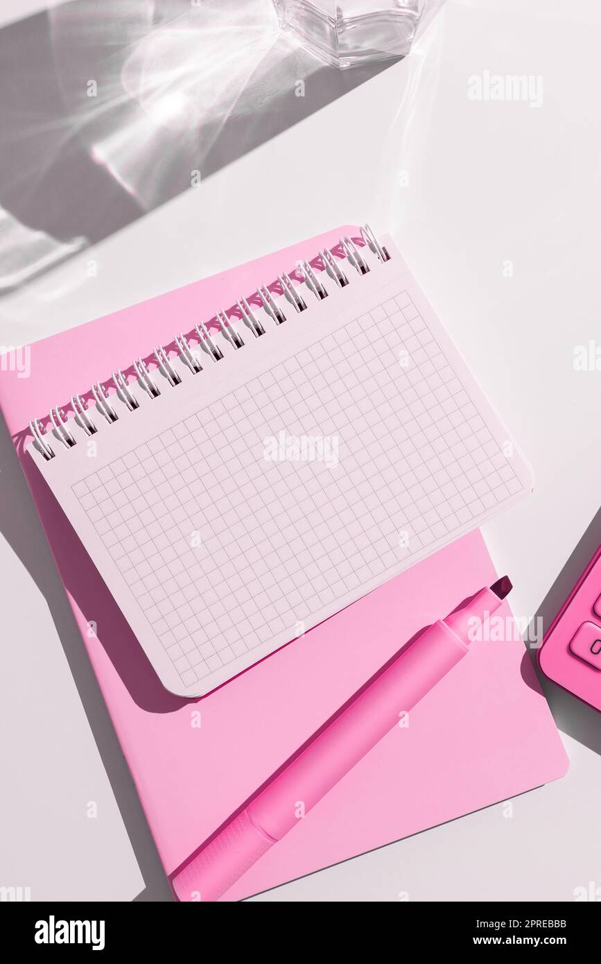 Multiple Assorted Collection Office Stationery Photo Placed Over Table ...