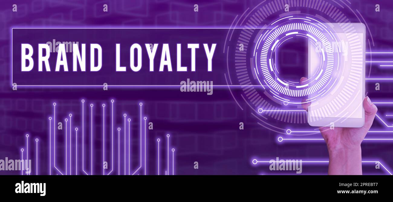 Conceptual display Brand Loyalty, Business overview positive feelings ... Conceptual display Brand Loyalty, Business overview positive feelings ...