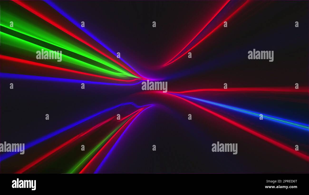 Abstract glow lines. Computer generated 3d render Stock Photo - Alamy