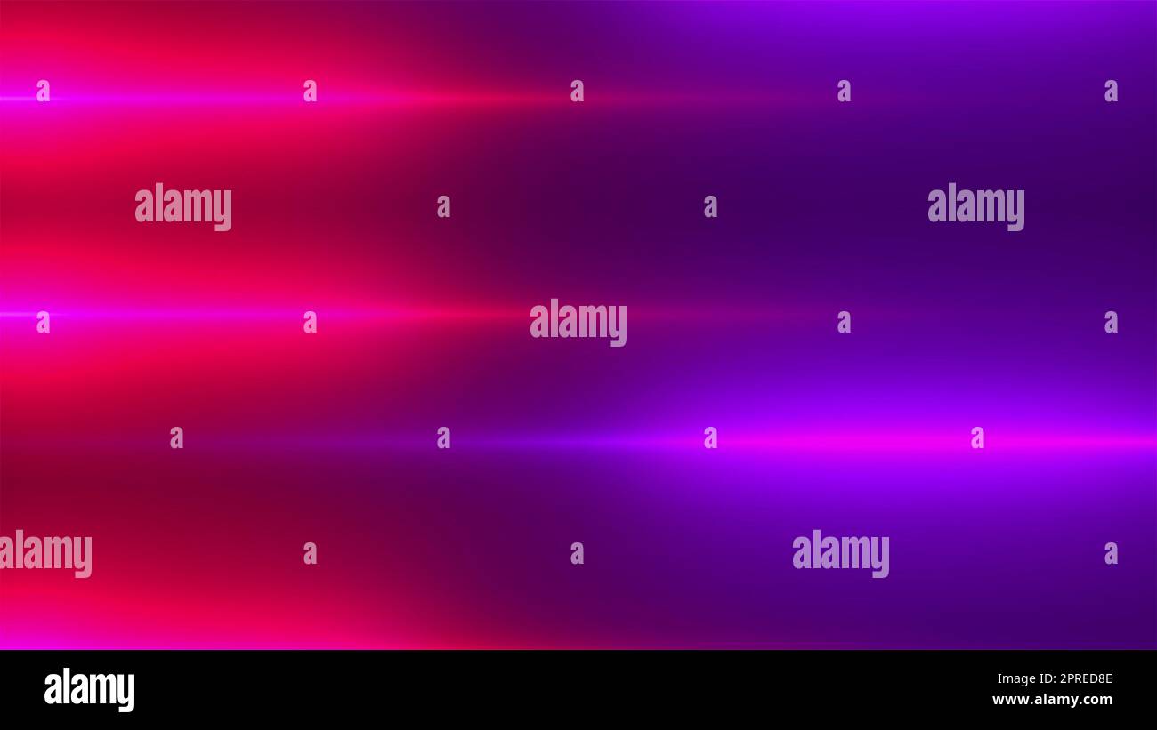 Horizontal neon lines. Computer generated 3d render Stock Photo - Alamy