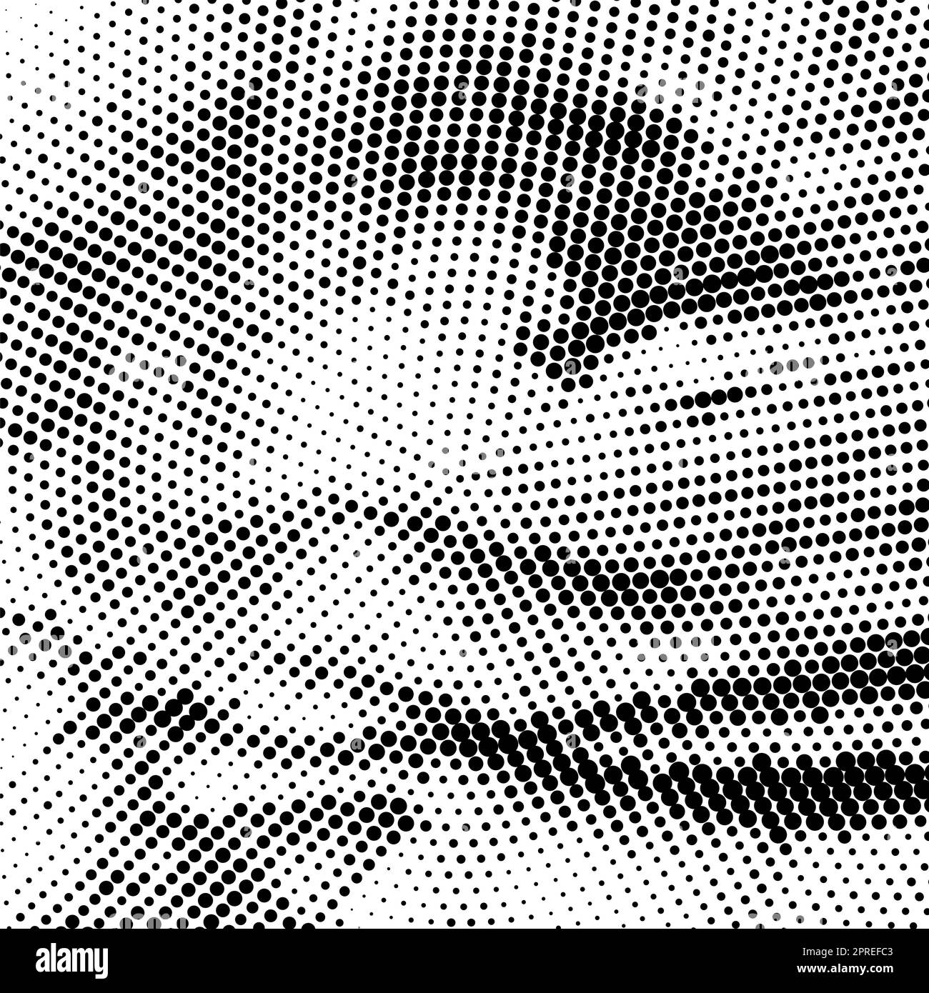 Halftone Pattern. Set of Dots. Dotted Texture on White Background ...
