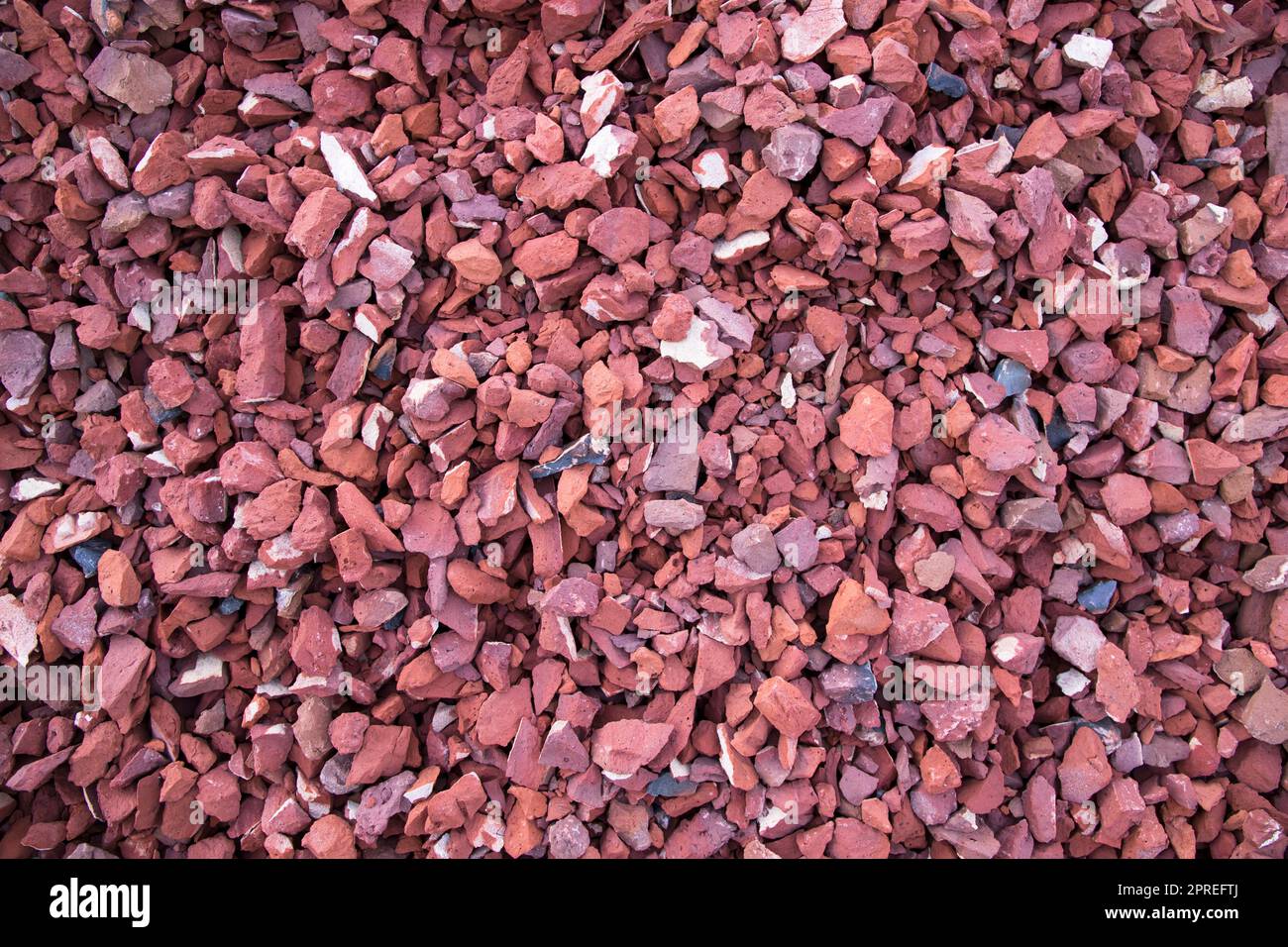 Red Broken Bricks Texture Background Stock Photo - Alamy