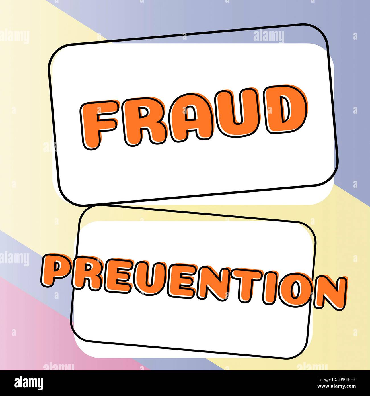 Text sign showing Fraud Prevention, Conceptual photo to secure the ...