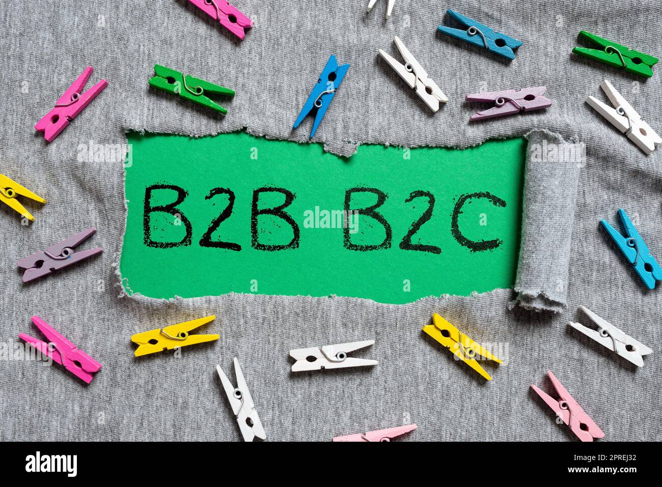 Handwriting text B2B B2C, Internet Concept two types for sending emails ... Handwriting text B2B B2C, Internet Concept two types for sending emails ...