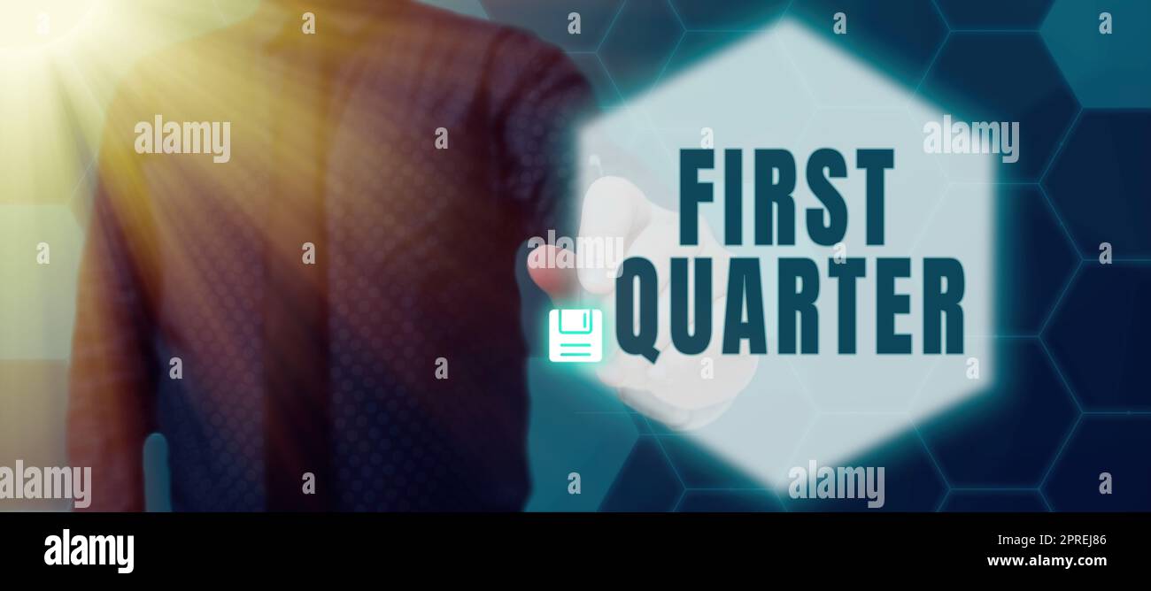 Text showing inspiration First Quarter, Business showcase one of the ...