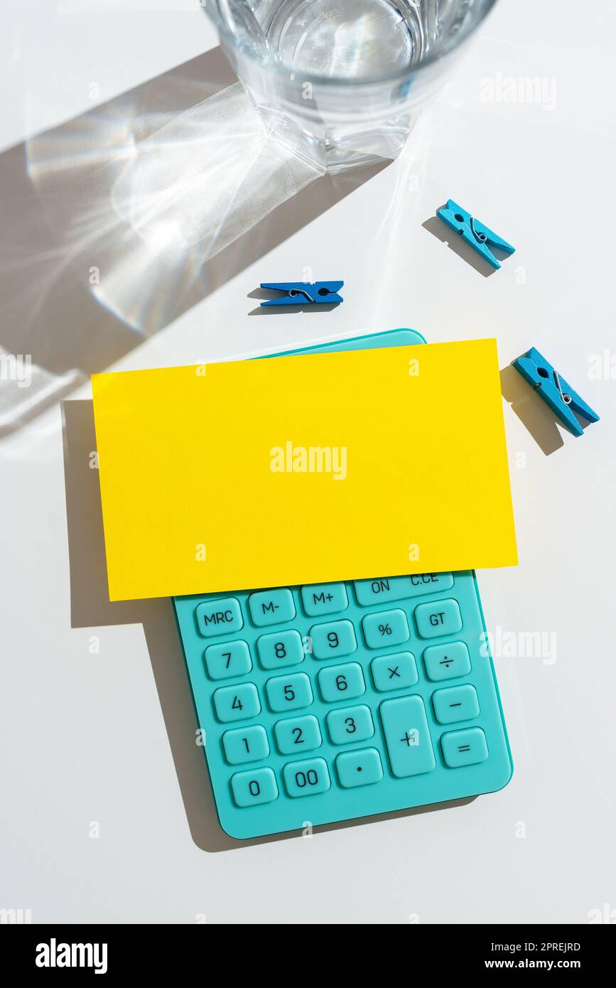 Multiple Assorted Collection Office Stationery Photo Placed Over Table ...