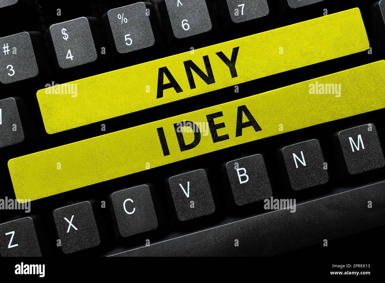 Conceptual caption Any Idea, Word for Asking showing if they have ...