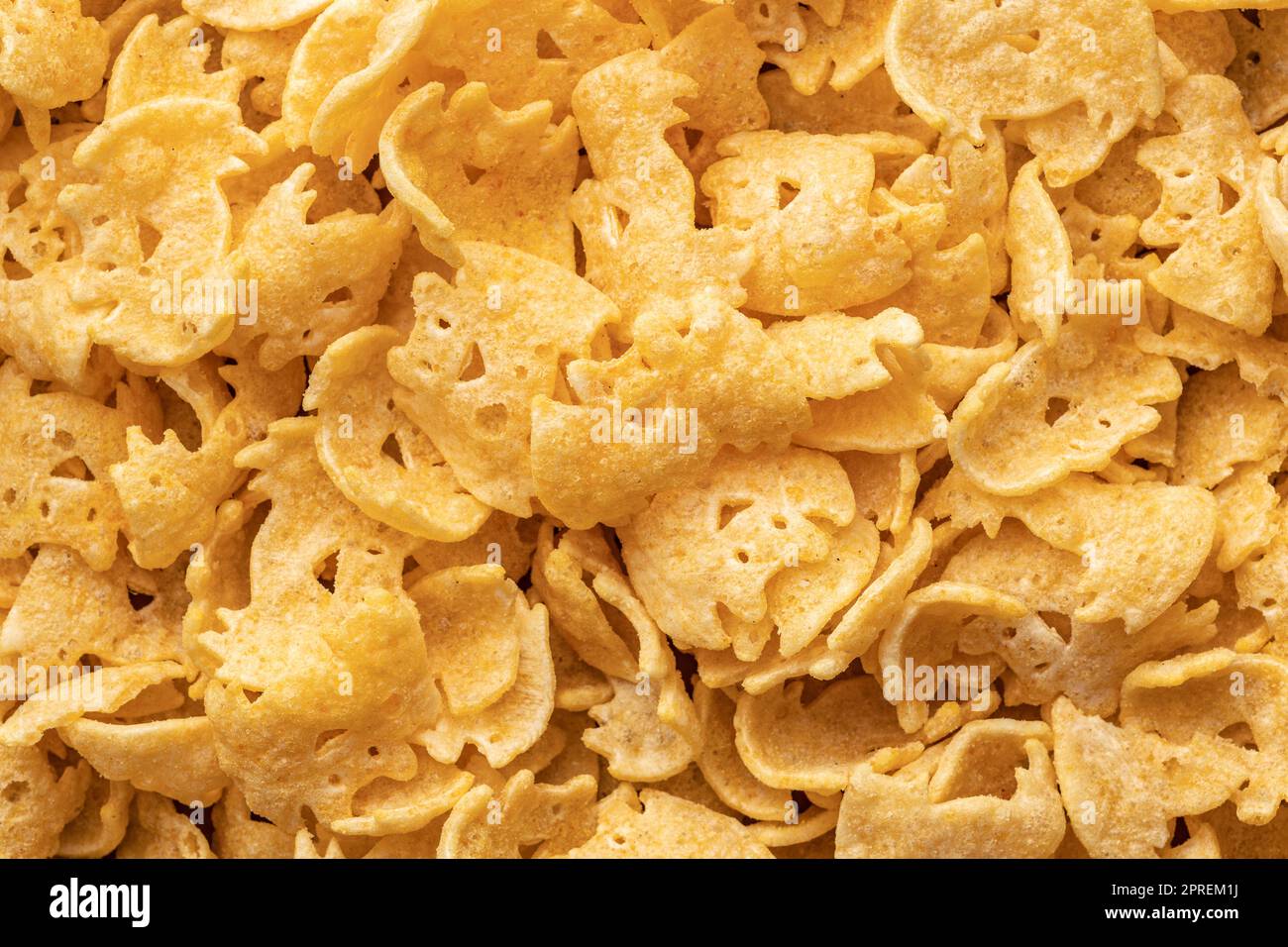 The halloween crispy bat shaped chips. Top view Stock Photo - Alamy