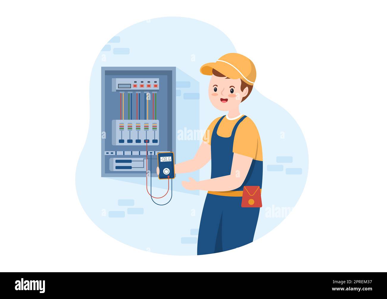 Lighting and Electricity Energy Maintenance Service Panel Cabinet of ...