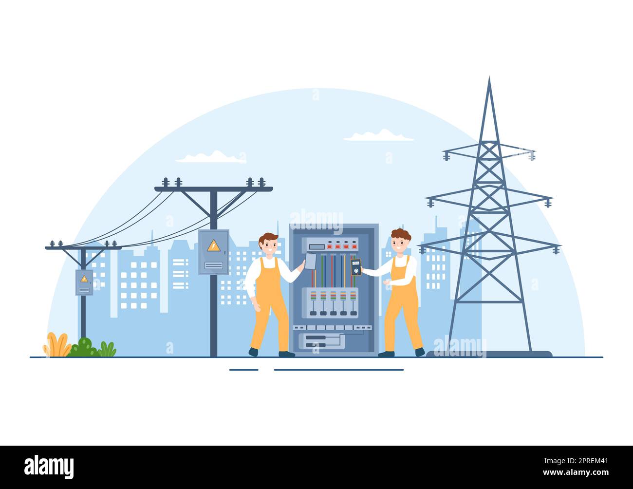 Lighting and Electricity Energy Maintenance Service Panel Cabinet of ...