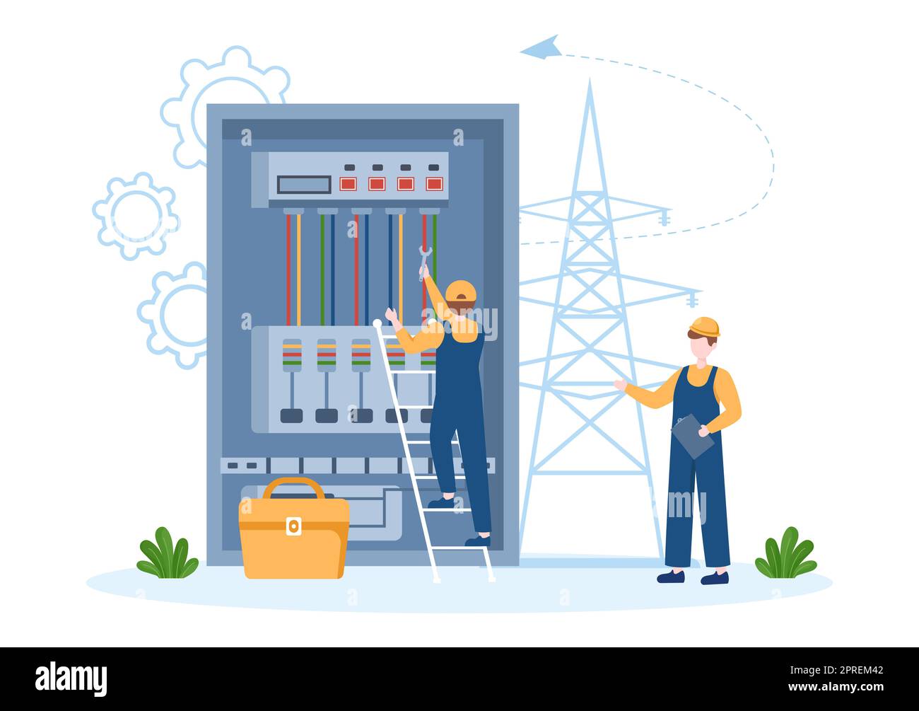 Lighting and Electricity Energy Maintenance Service Panel Cabinet of ...