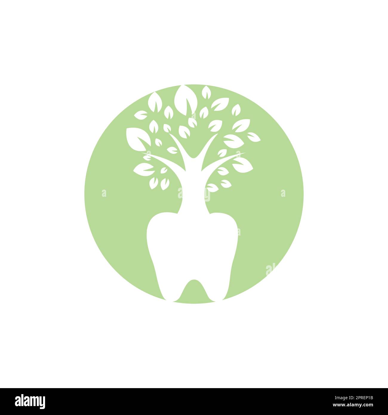 Dental tree vector logo design template. Dental tree vector logo ...