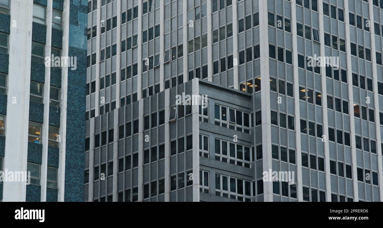 Exterior of the office tower Stock Photo - Alamy