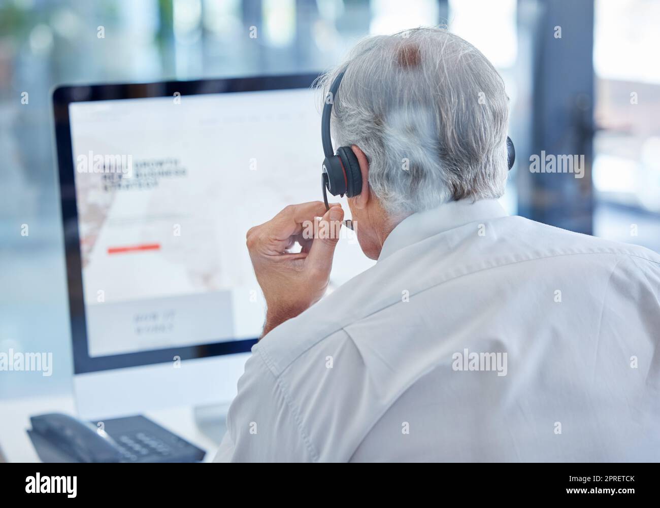 Computer support behind view hi-res stock photography and images - Alamy