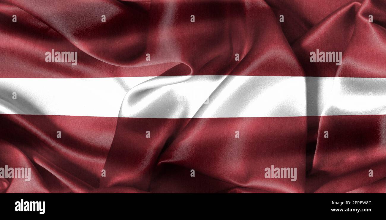 Latvia waving flag realistic flag hi-res stock photography and images ...